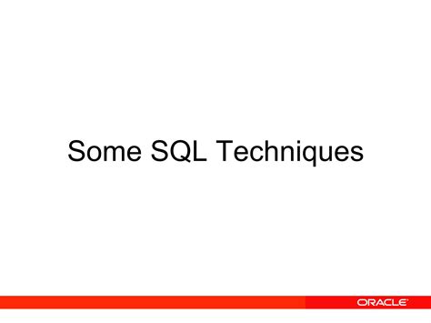 database and technology 1 tom kyte sql techniques pdf