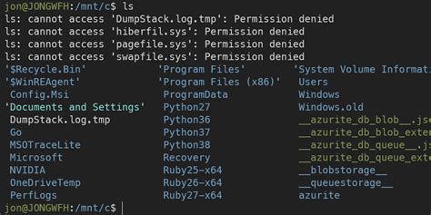 Wsl Disable Ls Folder Highlighting Jon Gallant Wsl Disable Ls Folder Highlighting Jon Gallant