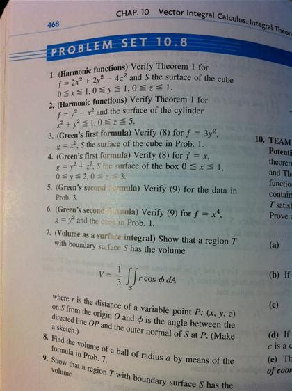 Harmonic Functions Verify Theorem For F X Chegg Com