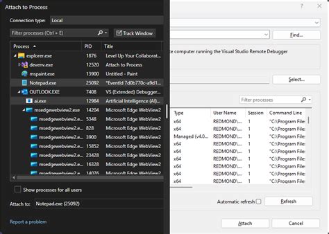 Introducing The Revamped Attach To Process Experience Visual Studio Blog