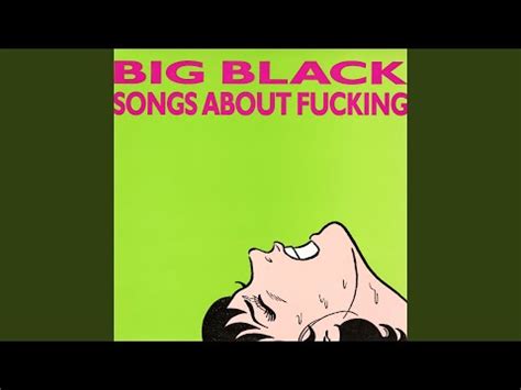 Big Black Songs About Fucking Vinyl Lp Album 1987 [r374563