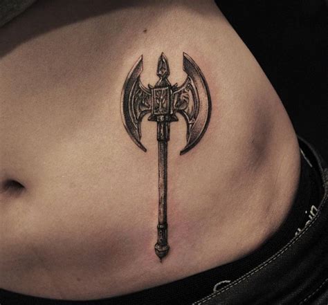 Battle Axe Tattoos