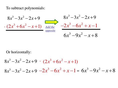 63 Adding Subtracting And Multiplying Polynomials Ppt Download
