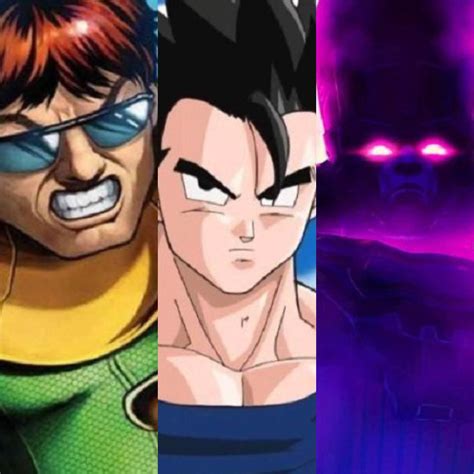 Gohan Contra Vilões Da Marvel Fizemos Essa Batalha