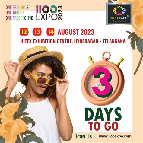 simran kashyap on linkedin hurry only 3 days to go for the leading optical exhibition iioo
