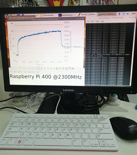 raspberry pi 400 thermal performance