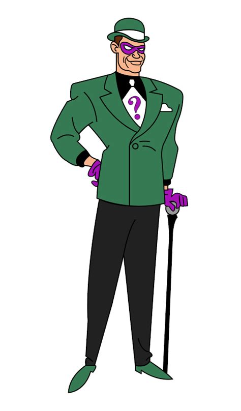 Batman The Animated Series Riddler Design Updated By Creativedyslexic