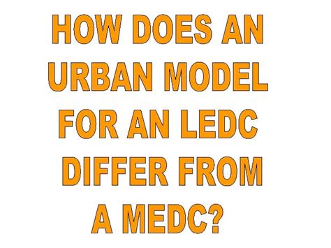 Urbanisation In Ledcs Causes Problems Solutions Case Study