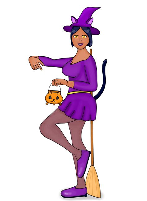 Mimi In A Witch Costume By Egweg On Deviantart