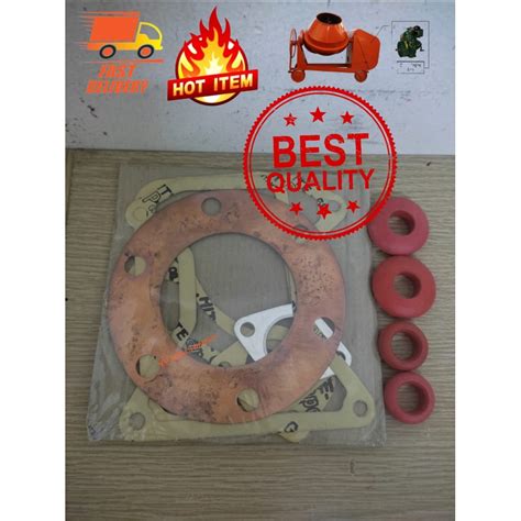 Ready Stock Concrete Mixer 7t Mesin Bancuh Simen India Petter Av1