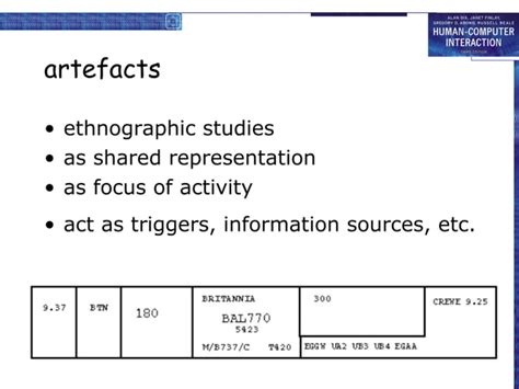 Hci 3e Ch 18 Modelling Rich Interaction Ppt