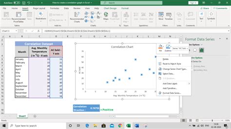 How To Make Correlation Graph In Excel Best Excel Tutorial