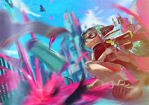 Inkling Player Character Inkling Girl Inkling Boy And Agent 3