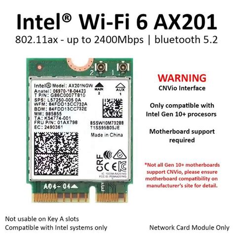 Jual Intel Wifi Ax Wireless Card Bluetooth Ax M Ngff Ax Ngw Shopee Indonesia
