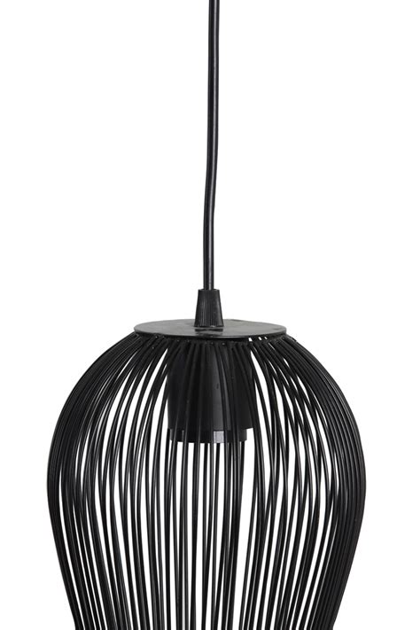 Moderne Zwarte Ovale Hanglamp Light Living Abby Directlampen Nl