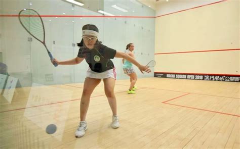 Gigi Yeung Becomes The First Squash Player From Macao To Win A Psa Tour