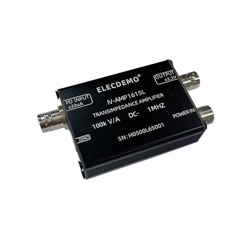Transimpedance Amplifier High Speed Iv Amp1615l For 1m Bandwidth Of