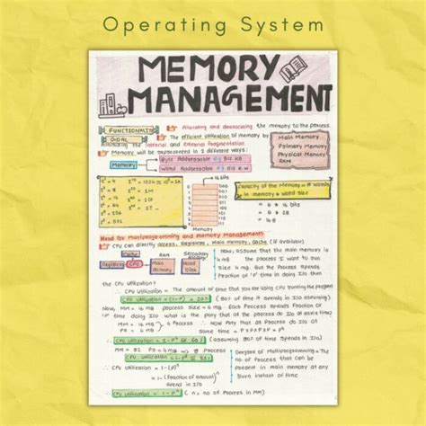 Operating System Notes Os Handwritten Notes Pdf Download
