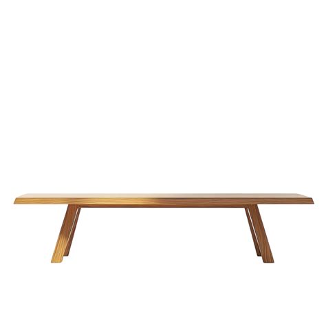 Wooden Table Front View 54613735 Png