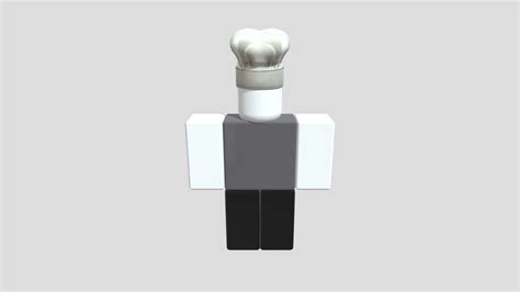 Roblox Chef 3d Model By Robloxgfx Pikinball [241573d] Sketchfab