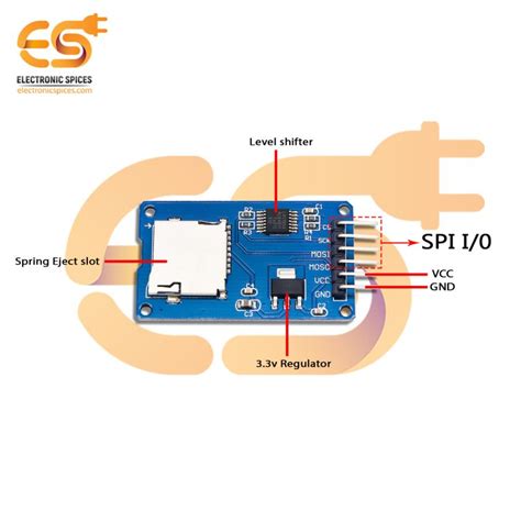 Buy Micro SD TF Card Memory Shield Module SPI Micro SD Adapter