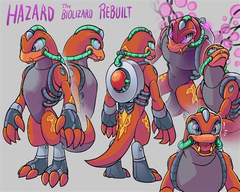 Neon Yo Redesigned The Biolizard With A New Mobian Esque Body