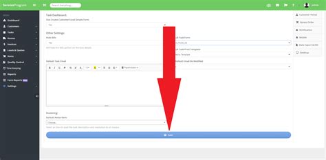 How To Add A Form To A Task In TheServiceProgram Online Online Help Center