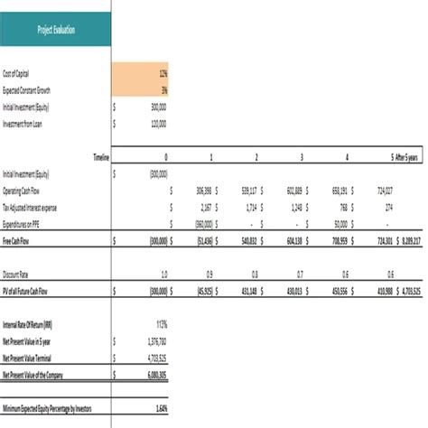 Rice Farming Financial Model Excel Projection Template