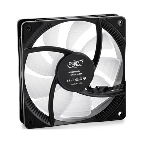 DeepCool CF120 PWM DF1202512CL-087 Gehäuselüfter RGB PWM 120mm #32960 ...