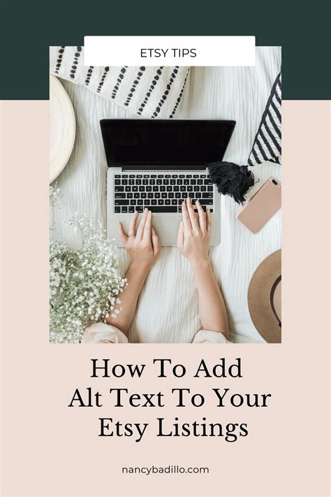 How To Add Etsy Alt Text Nancy Badillo