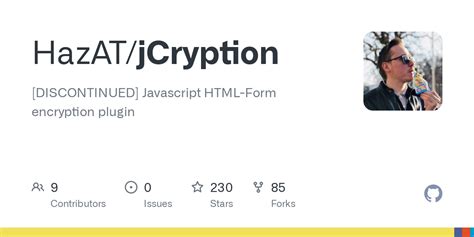 GitHub HazAT JCryption DISCONTINUED Javascript HTML Form Encryption Plugin