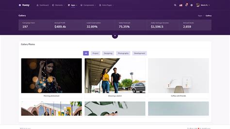 vuesy admin and dashboard template themesdesign