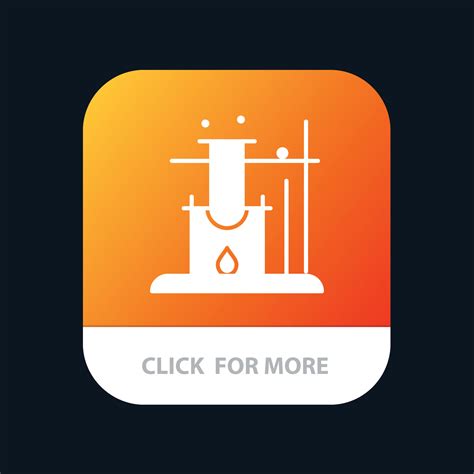 like science space mobile app button android and ios glyph version