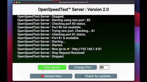 Install Openspeedtest Server On Linux Snap Store