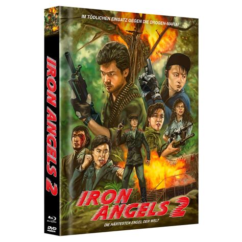Iron Angels 2 Mediabook Cover F Retro Gold 63 Ug Haftungsbeschränkt