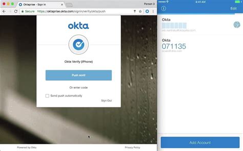 Demo User Authentication Okta Australia