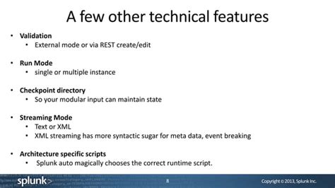 Splunk Modular Inputs Jms Messaging Module Input Ppt