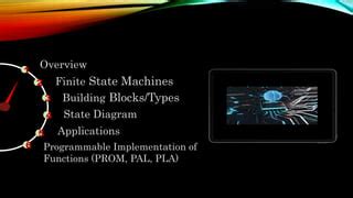 Finite State Machines Digital Logic Design Pptx