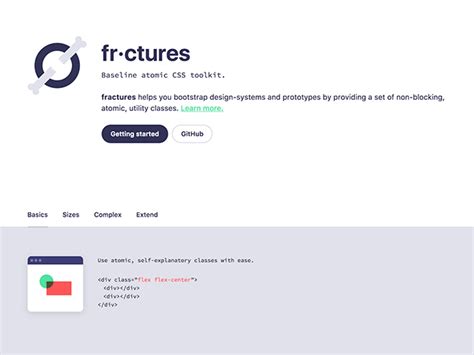 Fractures An Atomic CSS Toolkit For Building Websites Freebiesbug