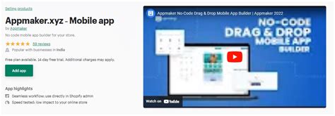 Best Shopify Mobile App Builders