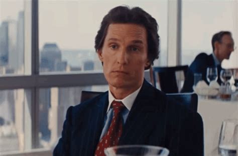 Matthew Mcconaughey Counting Wolf Of Wall Street 
