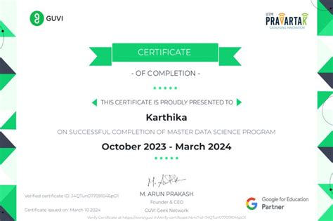 Datascience Iitm Guvi Lifelonglearning Karthika P