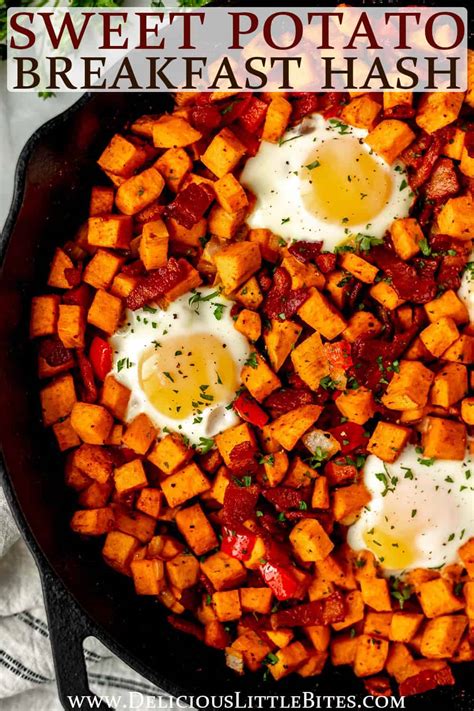 Sweet Potato Breakfast Hash Delicious Little Bites
