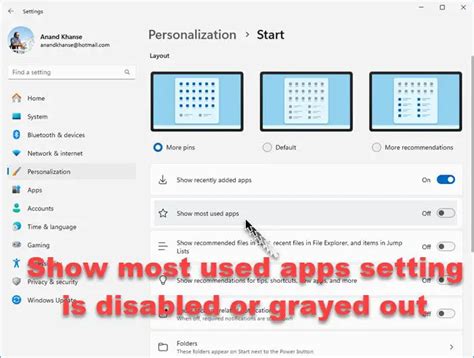 How To Enable Or Disable Settings Home Page In Windows 11