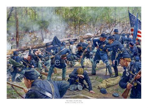 Steve Noon 7th Ohio Culps Hill Gettysburg 3rd July 1863