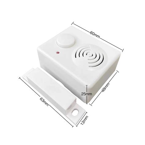 Mini Wireless Door Magnet Sensor Anti Theft Window Shop Door Magnetic