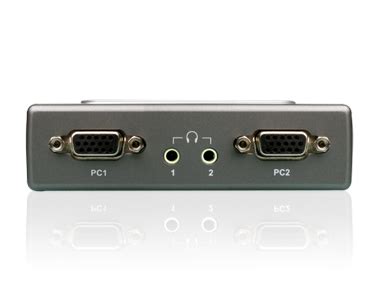 Port PS Keyboard Video Mouse Switch With Audio