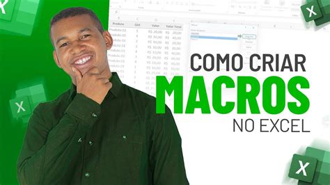 Como Criar Macros No Excel Aprenda Passo A Passo Youtube