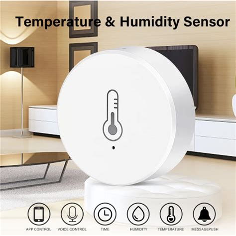 Tuya Mini Smart Zigbee Temperature And Humidity Sensor