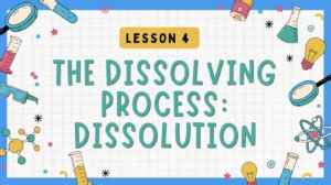 The Dissolving Process Dissolution Science BC